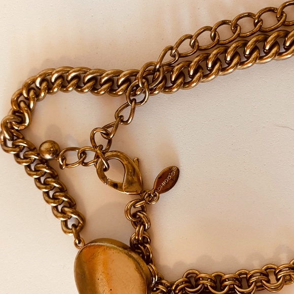 Chico's | Jewelry | Chicos Gold Chain Necklace With Beads | Poshmark